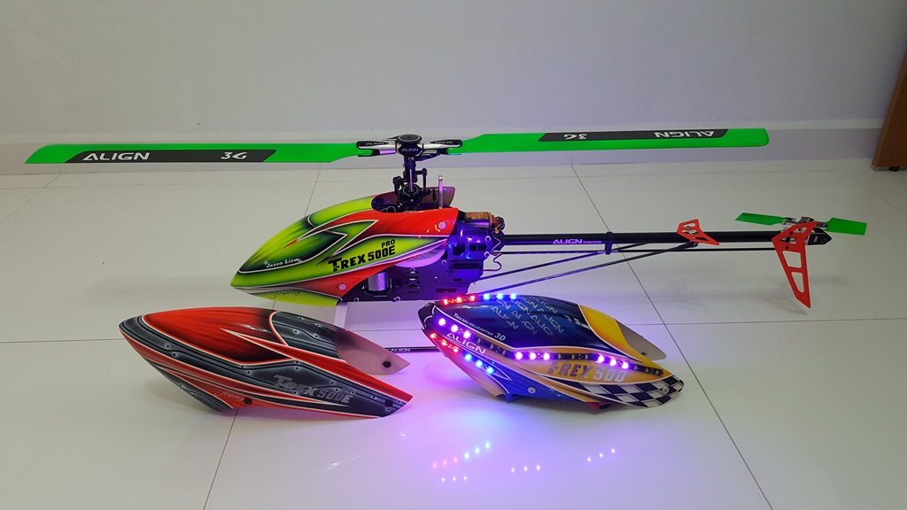 Wts-trex 500 efl pro. - Team daddyHOBBY - Radio Control & Electronics