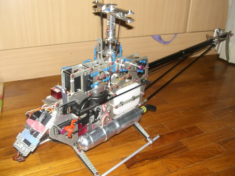 Flybarless Conversion - RJX Xtreme 50 - Team daddyHOBBY - Radio Control ...