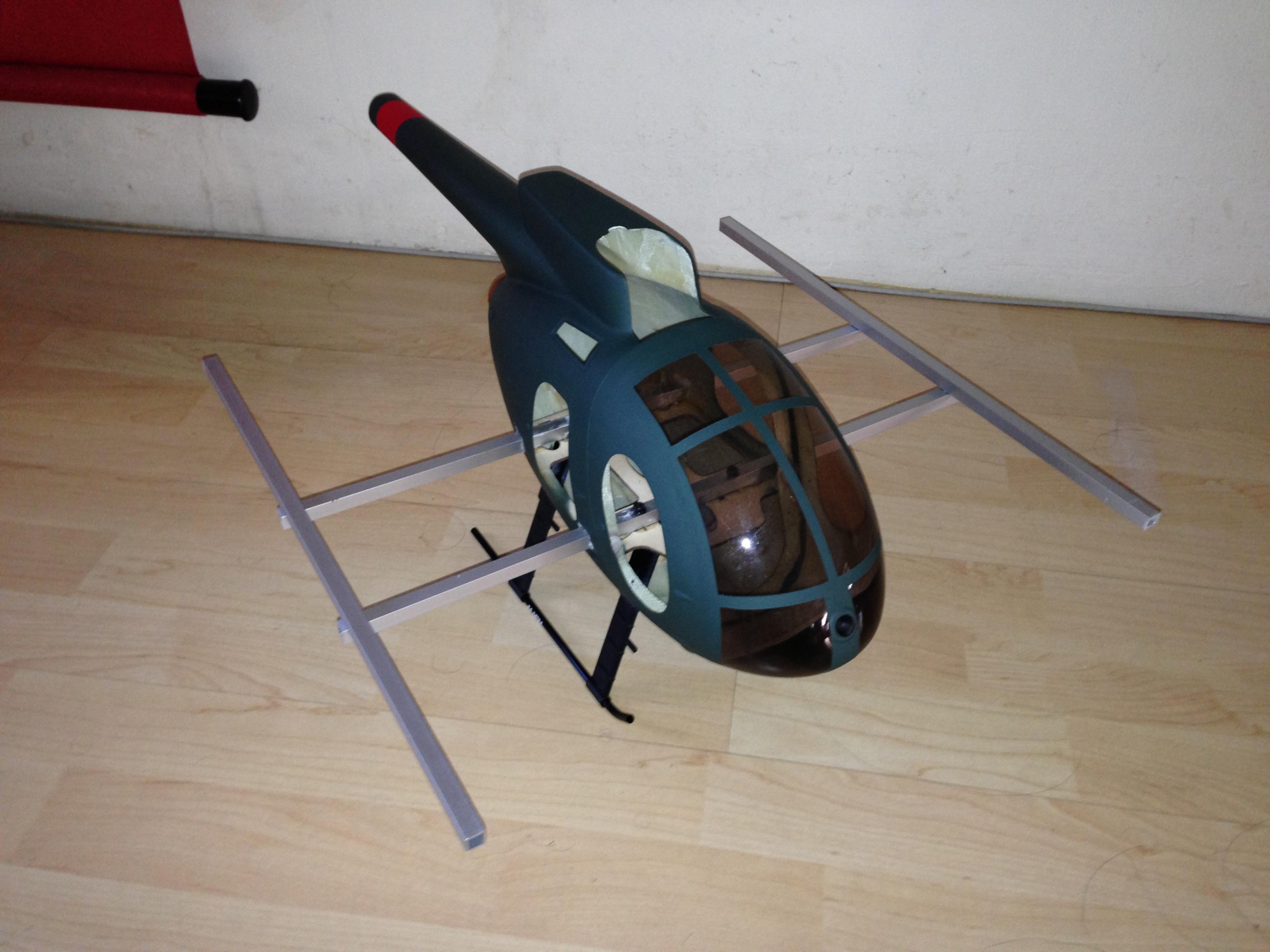 New project - scale heli fuselage with quad - Team daddyHOBBY - Radio ...