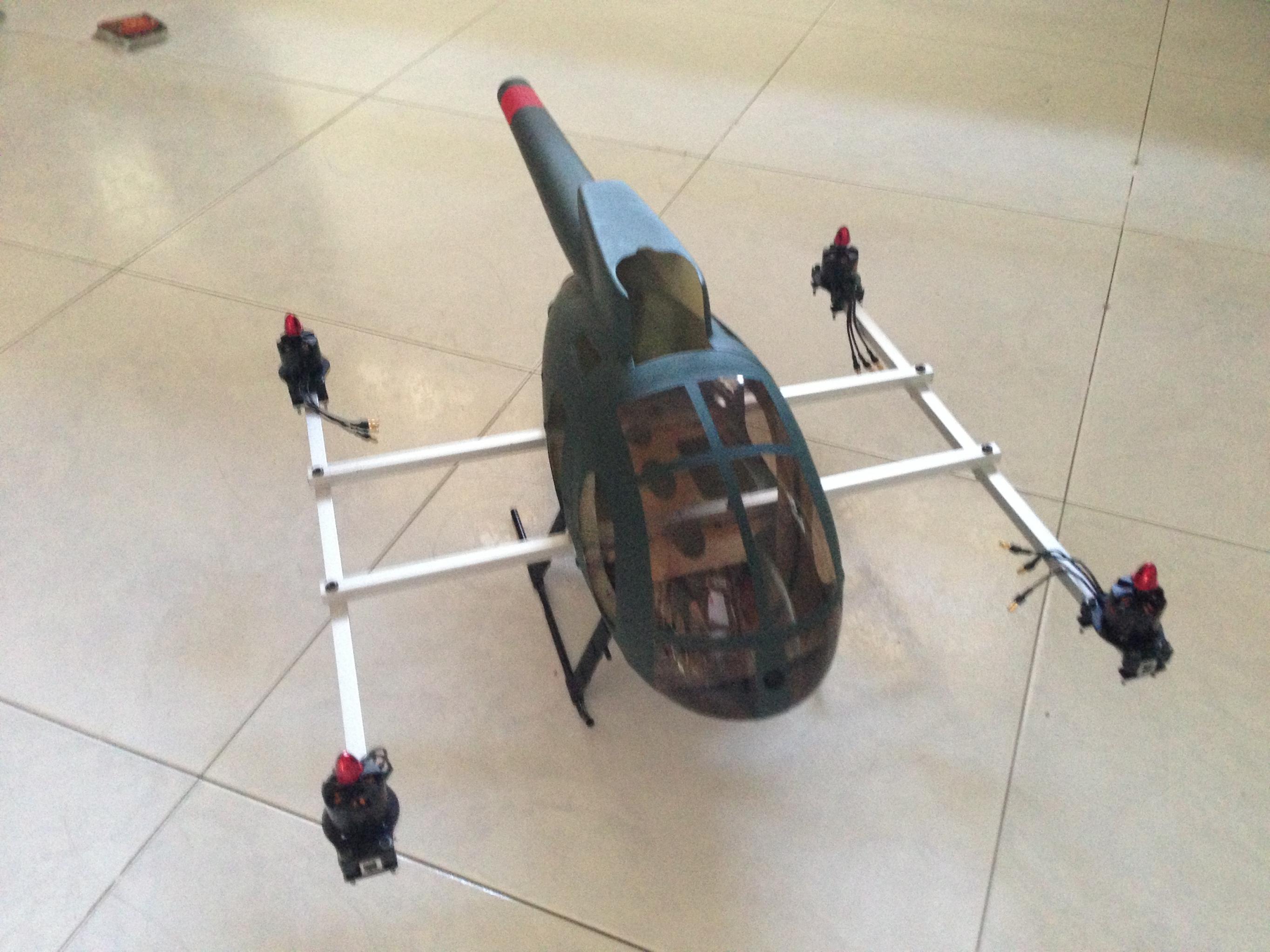 New project - scale heli fuselage with quad - Team daddyHOBBY - Radio ...