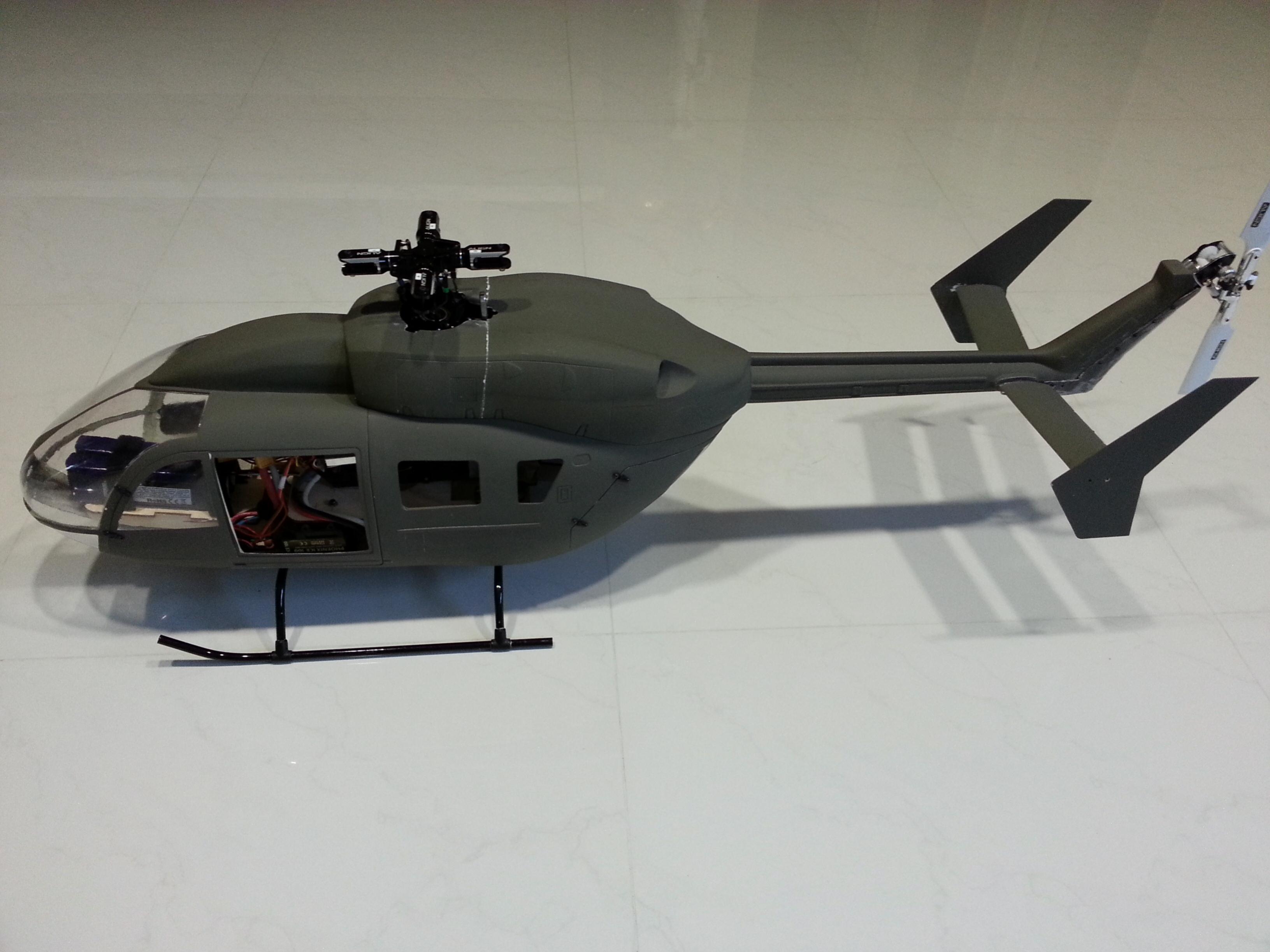500 Size scale heli - Building in progress. - Team daddyHOBBY - Radio ...