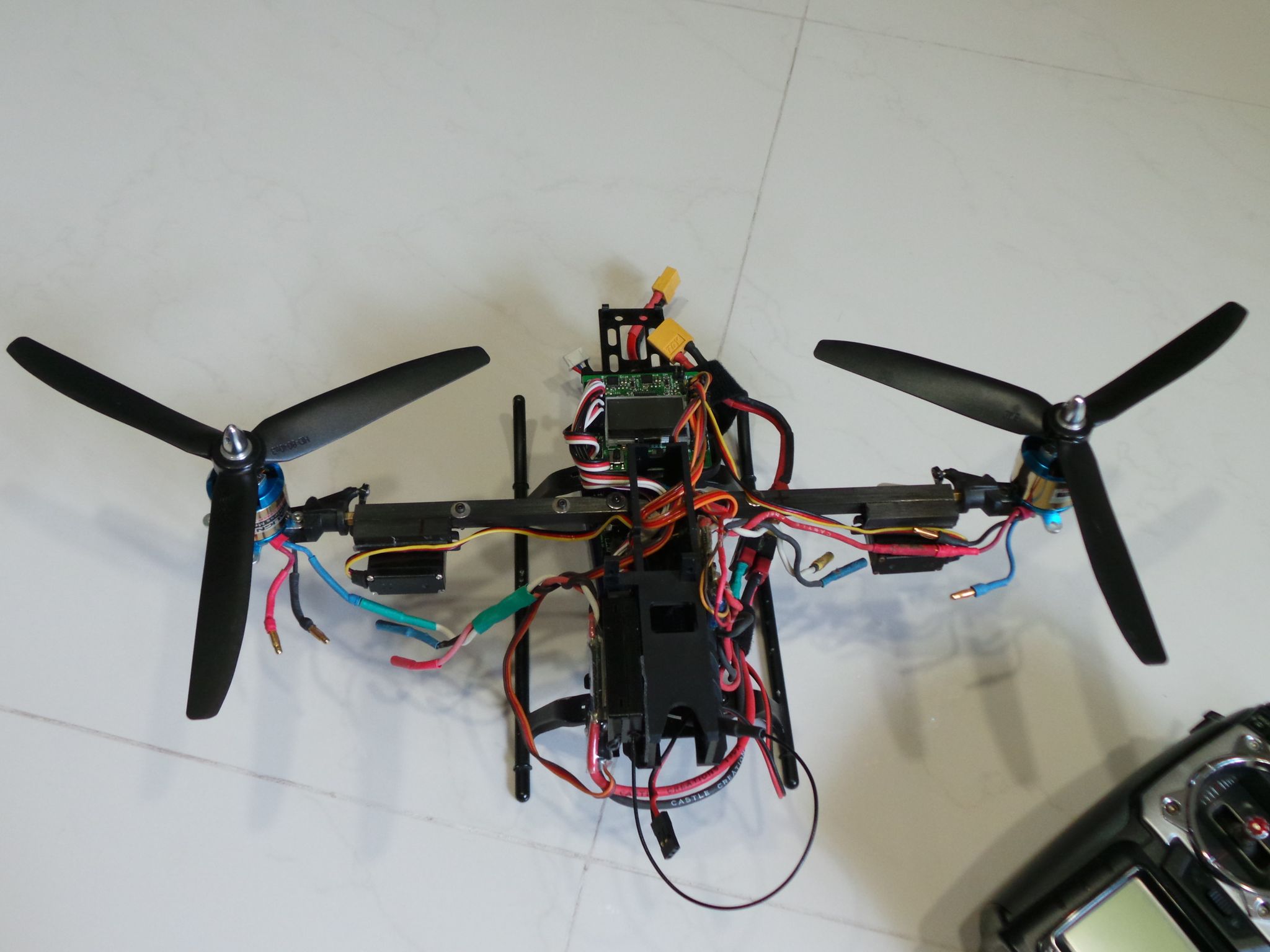 Working on DIY Dualcopter/Bicopter - Team daddyHOBBY - Radio Control ...