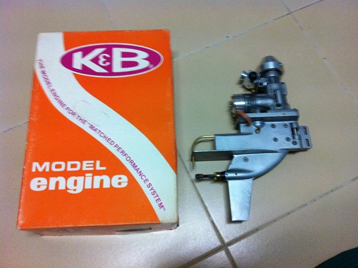 Wts: K&B 7.5 c.c. outboard engine - Team daddyHOBBY - Radio Control ...