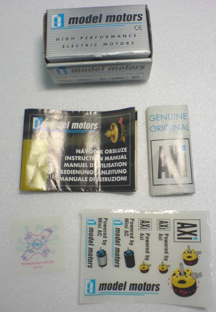 FS: AXI 2204/54, GWS IPS "A" Drive - Team daddyHOBBY - Radio Control ...