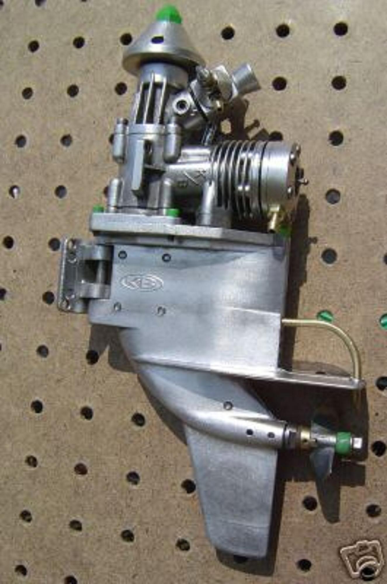 wts K&B 3.5 cc .21 Outboard motor complete - Team daddyHOBBY - Radio ...