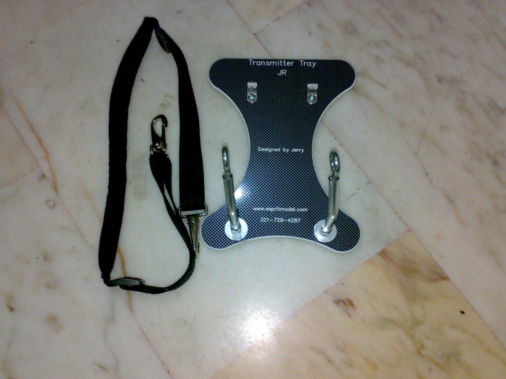 wts: JR Transmitter Tray wif neck strap - Team daddyHOBBY - Radio ...