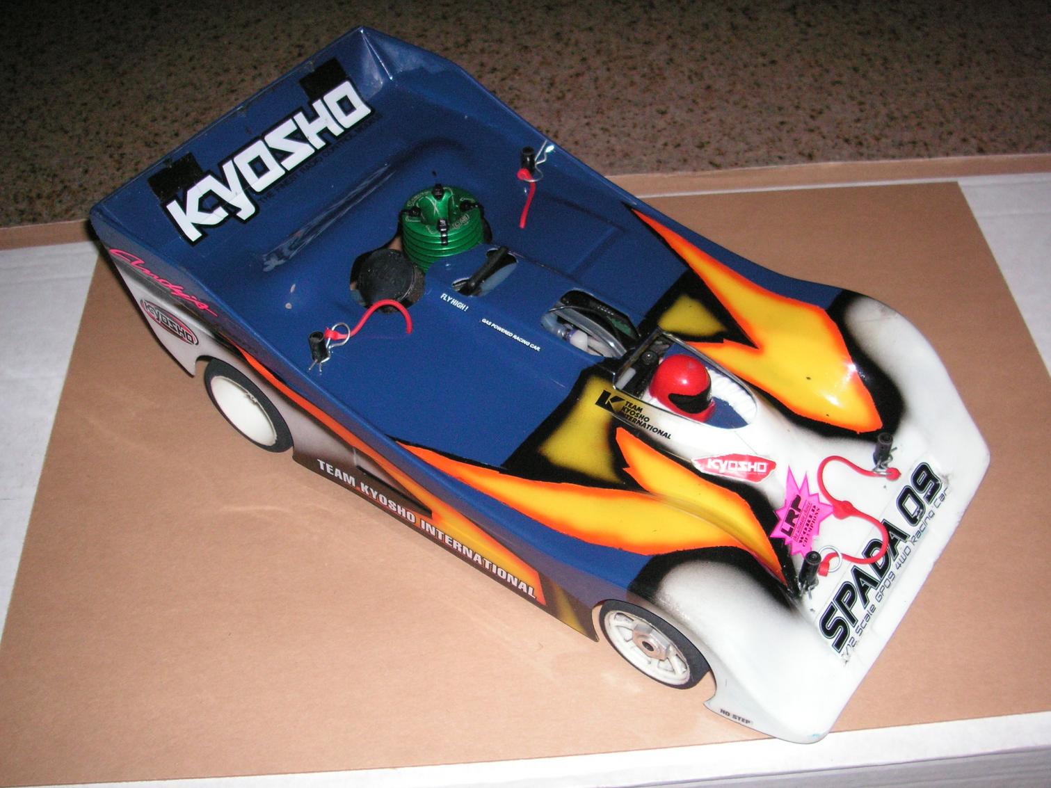 WTS 1:12 kyosho SPADA 09 R/C car. - Team daddyHOBBY - Radio Control ...
