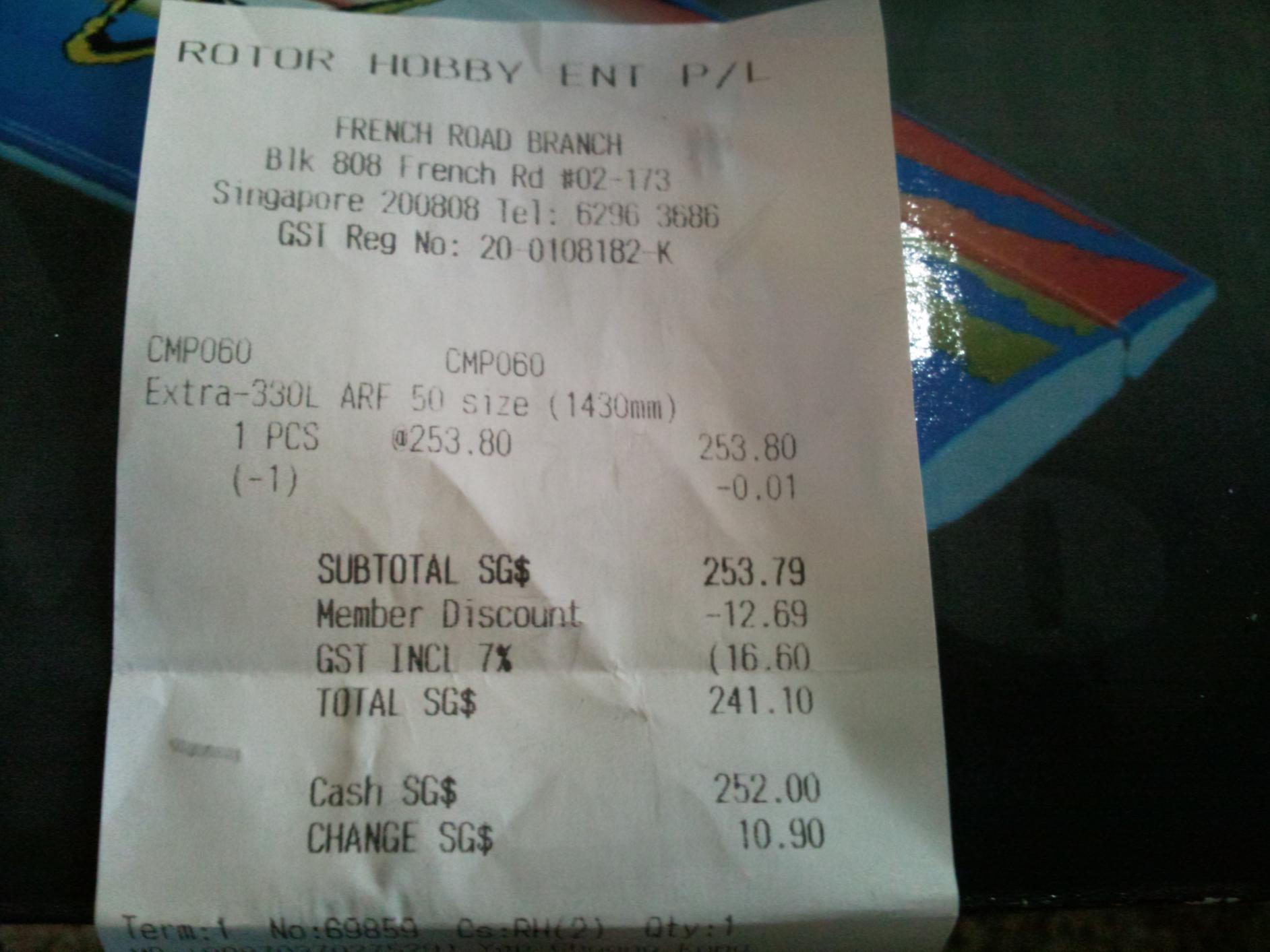 WTS CMpro EXTRA 330L NIB 20%OFF - Team daddyHOBBY - Radio Control ...