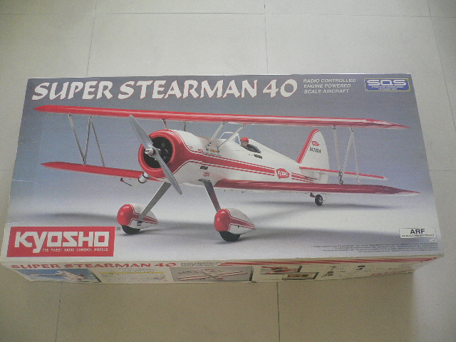 For Sale: Kyosho Super Stearman 40 size - Team daddyHOBBY - Radio ...